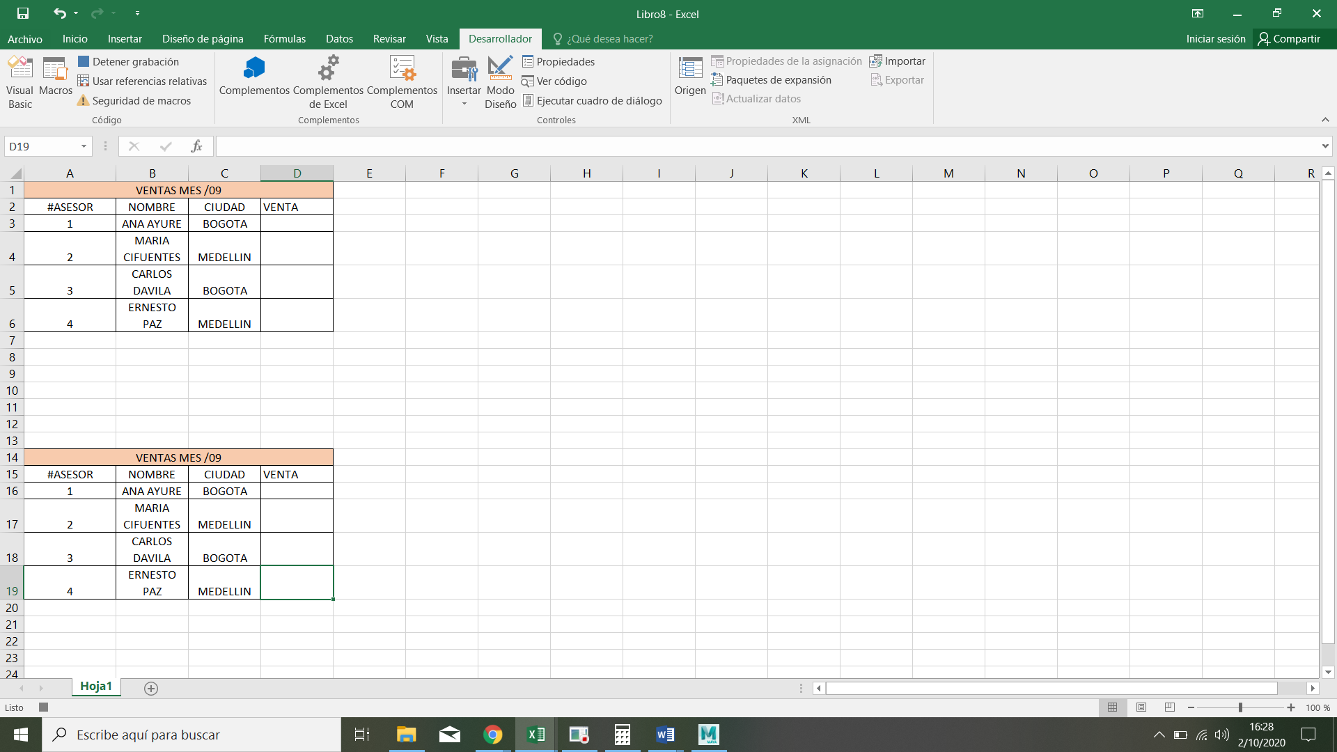 Como hacer macros en Excel - Plataforma virtual de formación profesional