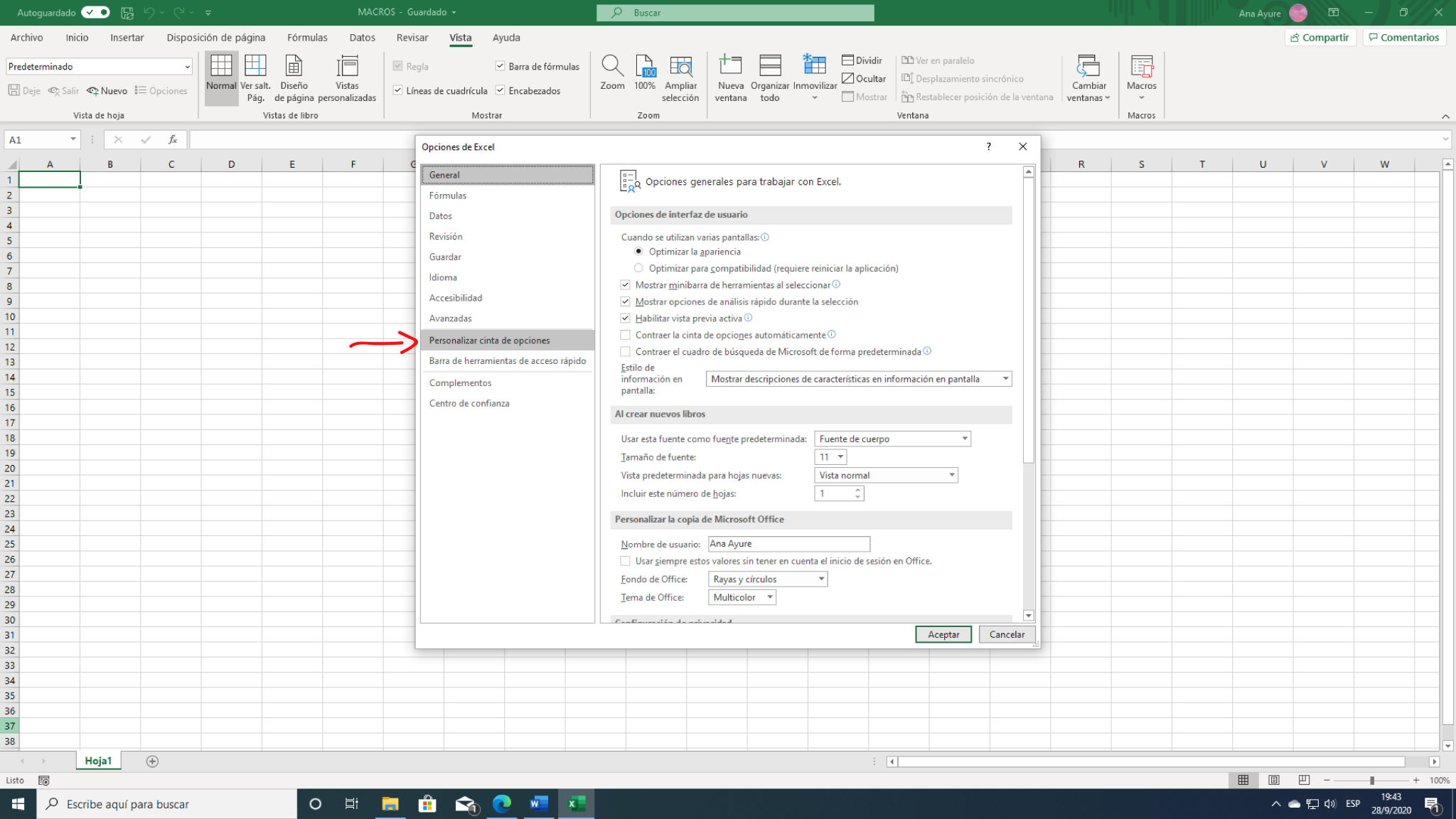 Como hacer macros en Excel - Plataforma virtual de formación profesional